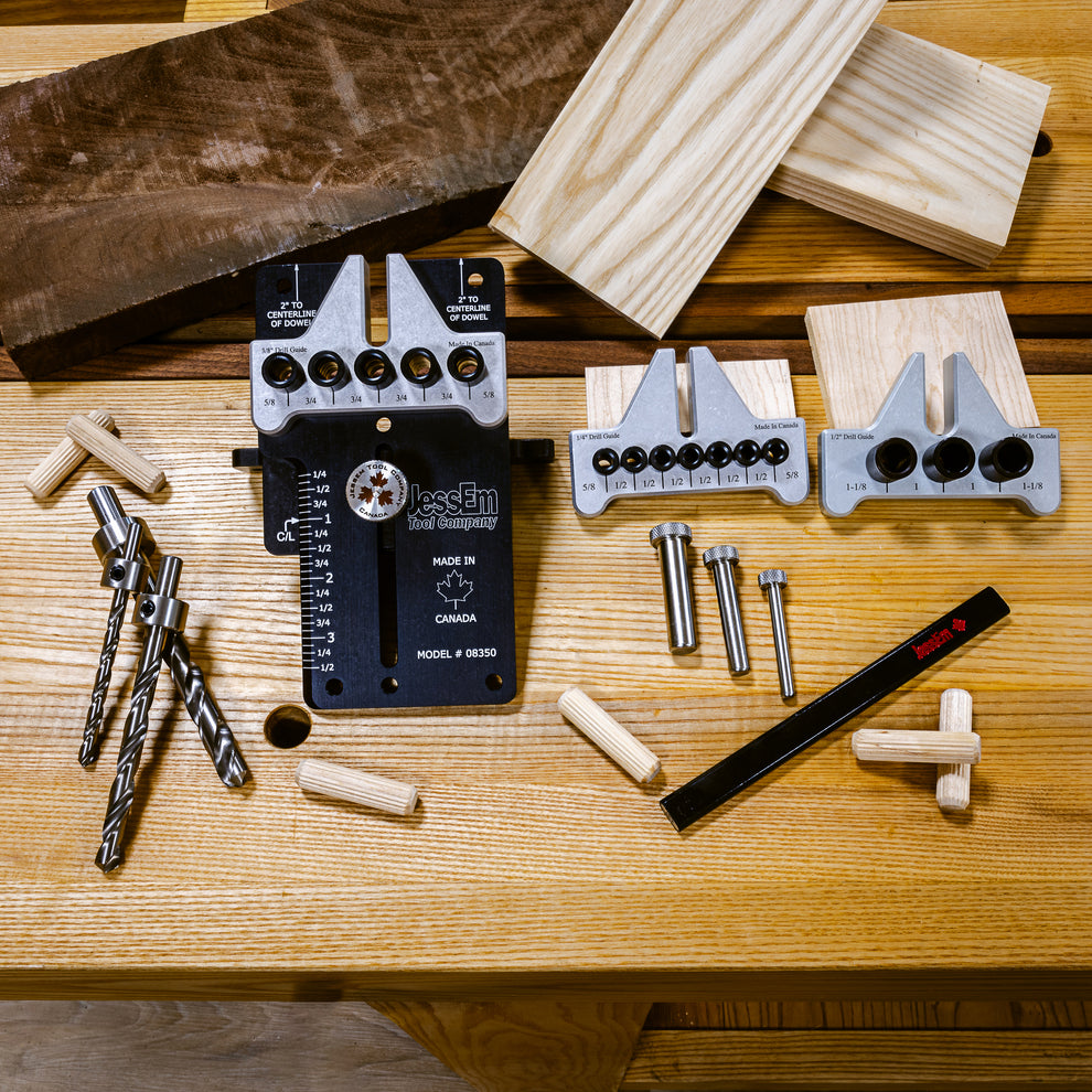Dowelling Jig Master Kit – JessEm Tool Company