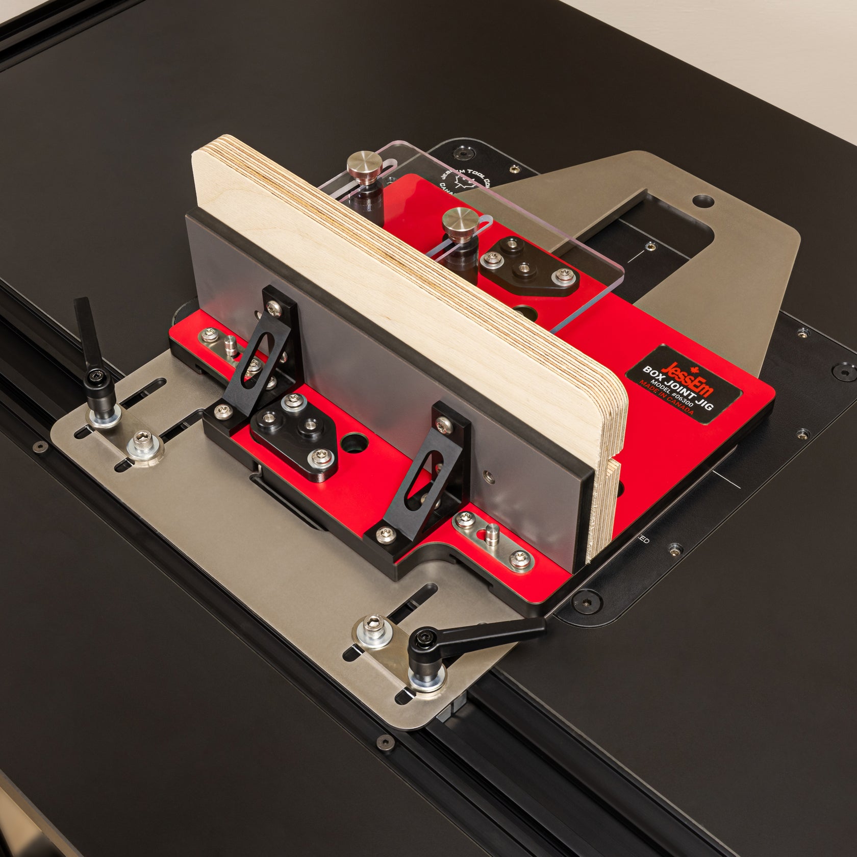 Box Joint Jig for Router Tables – JessEm Tool Company