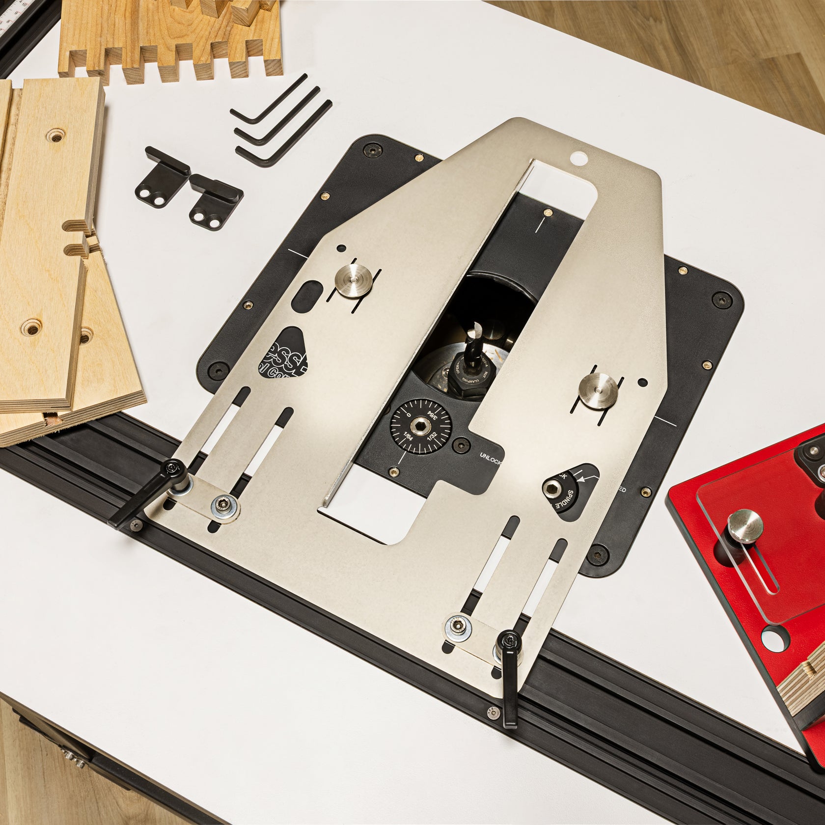 Box Joint Jig for Router Tables – JessEm Tool Company