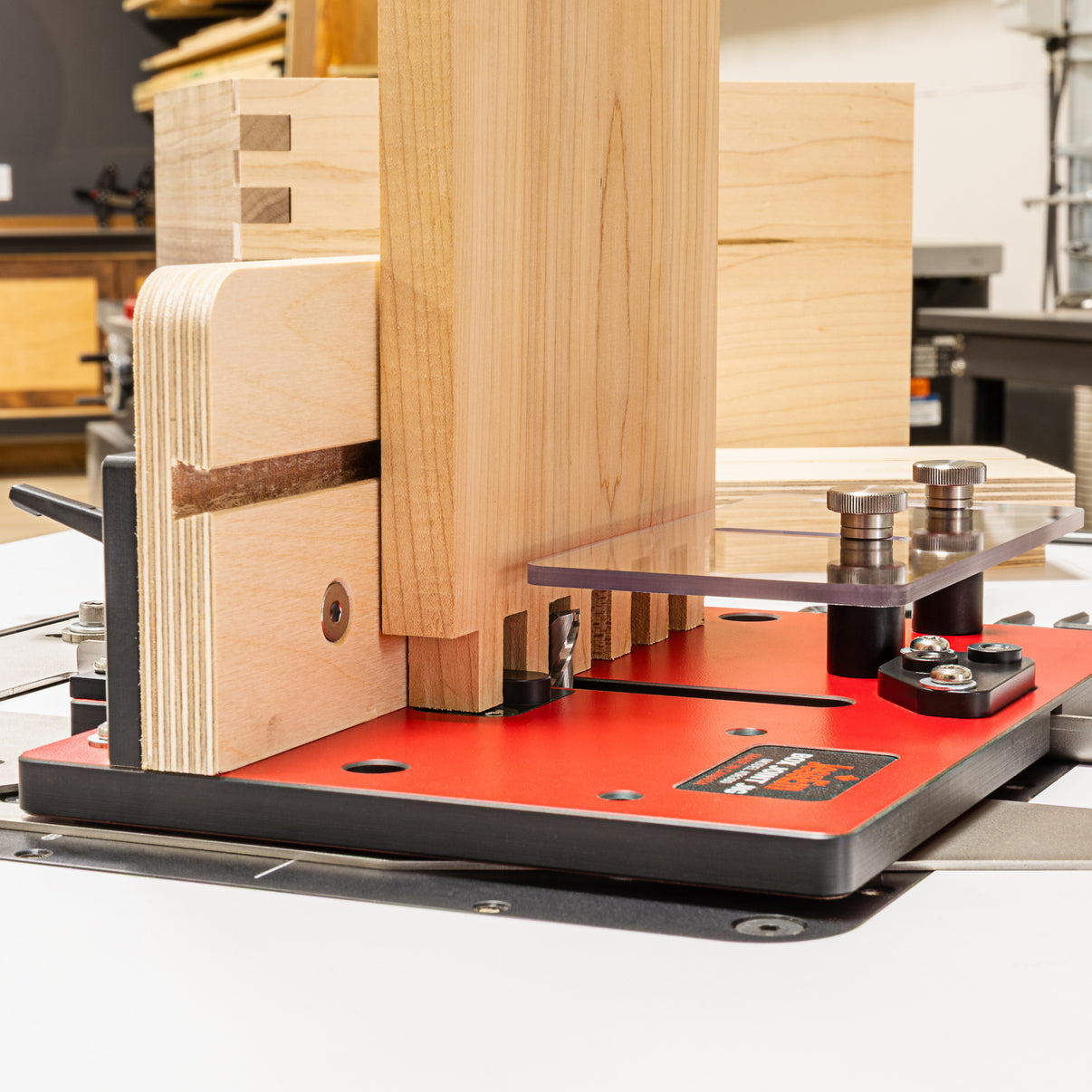 Box Joint Jig for Router Tables – JessEm Tool Company