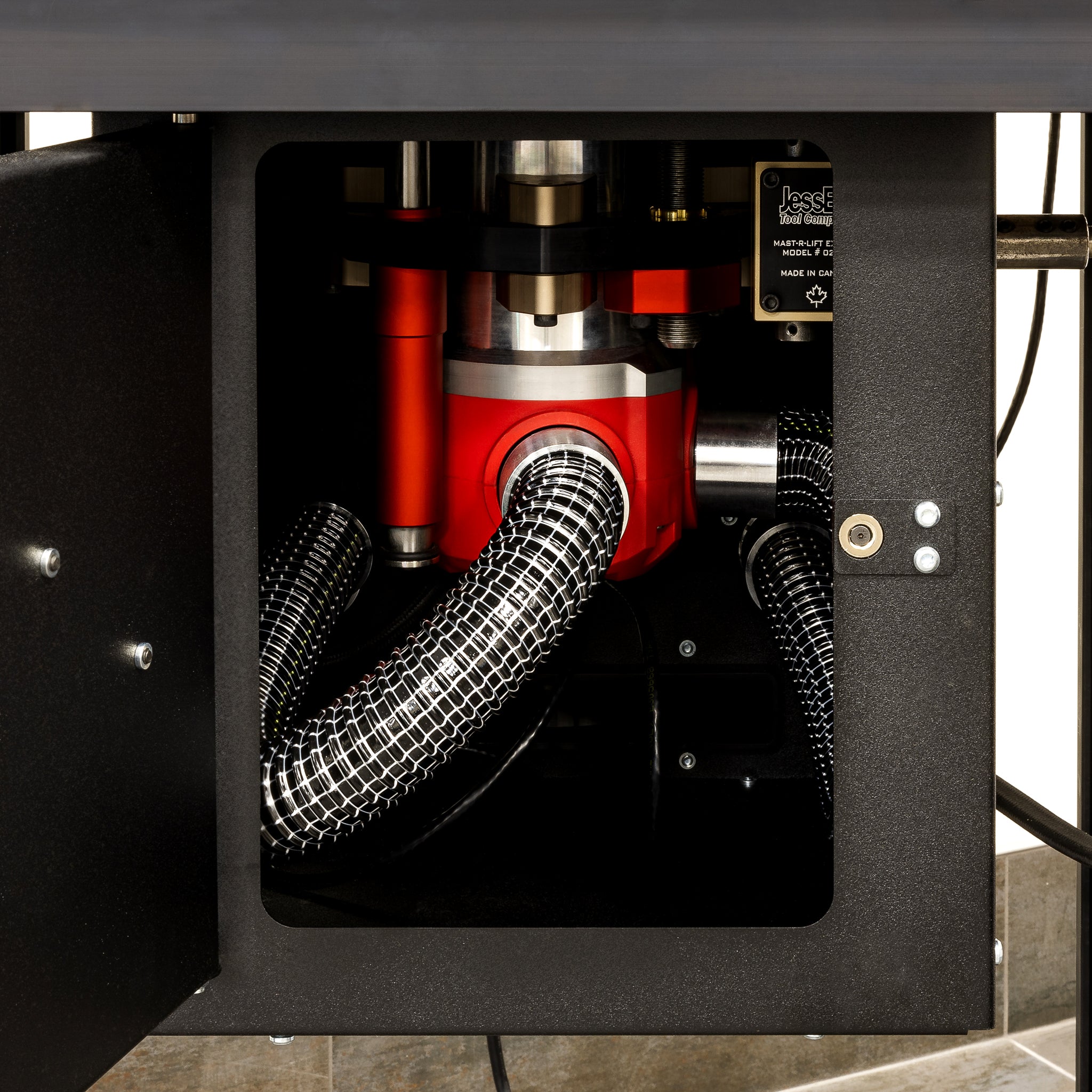 Hose Adapter Kit for Pow-R-Tek SR Router Motor – JessEm Tool Company