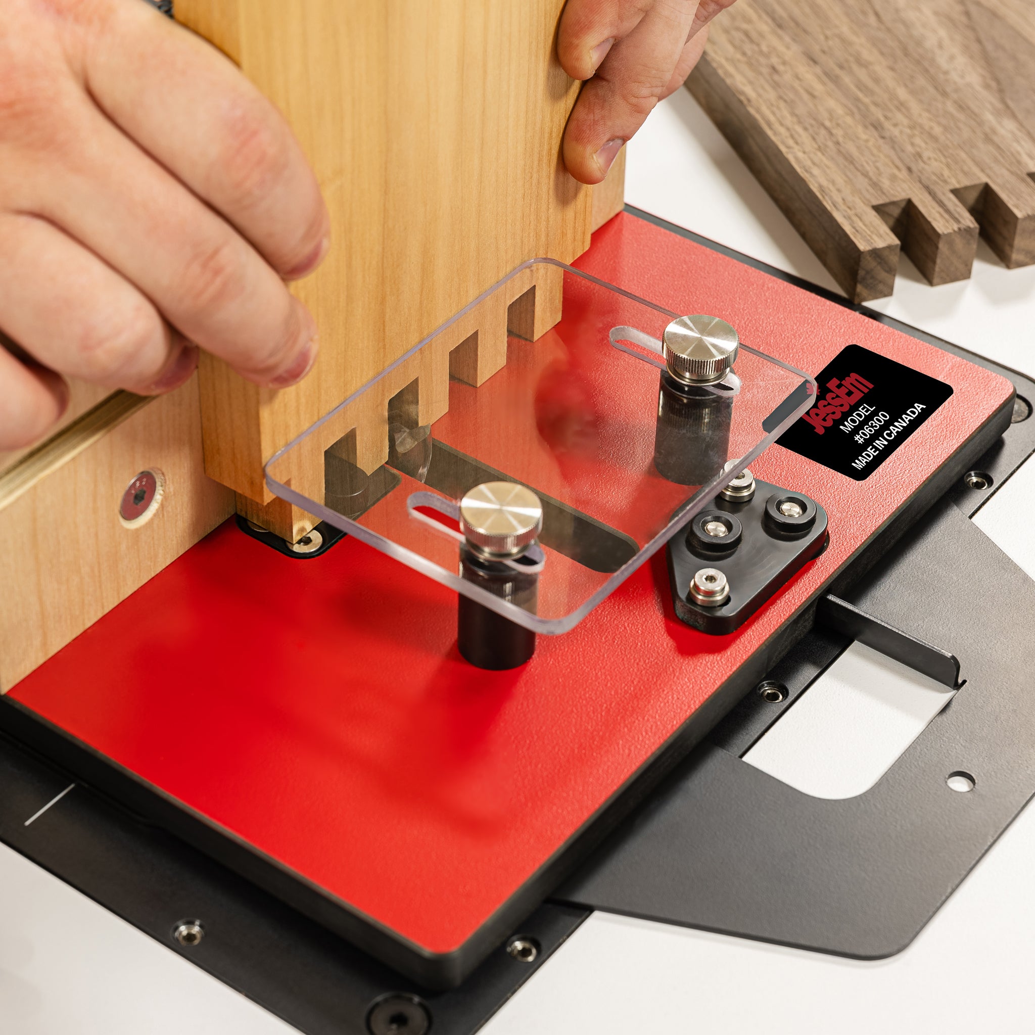 Box Joint Jig for Router Tables – JessEm Tool Company