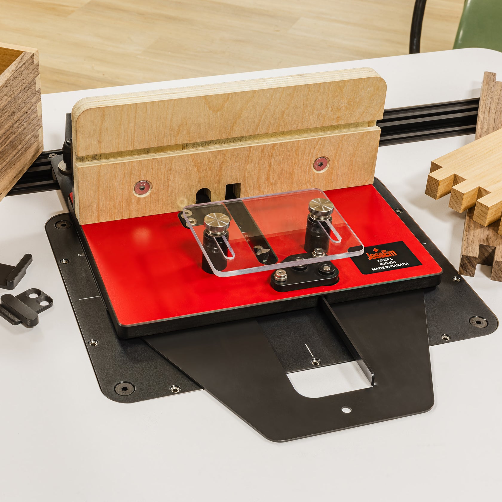 Box Joint Jig for Router Tables – JessEm Tool Company