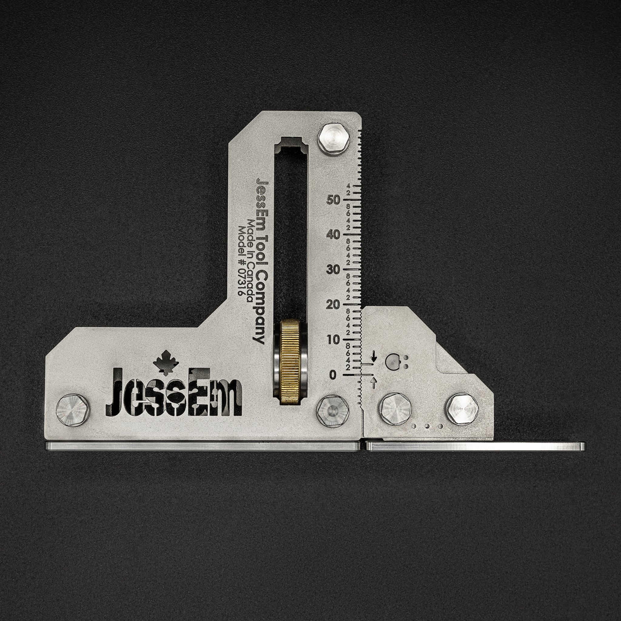 Stainless Steel Tool Setting Gauge - Imperial or Metric – JessEm Tool ...