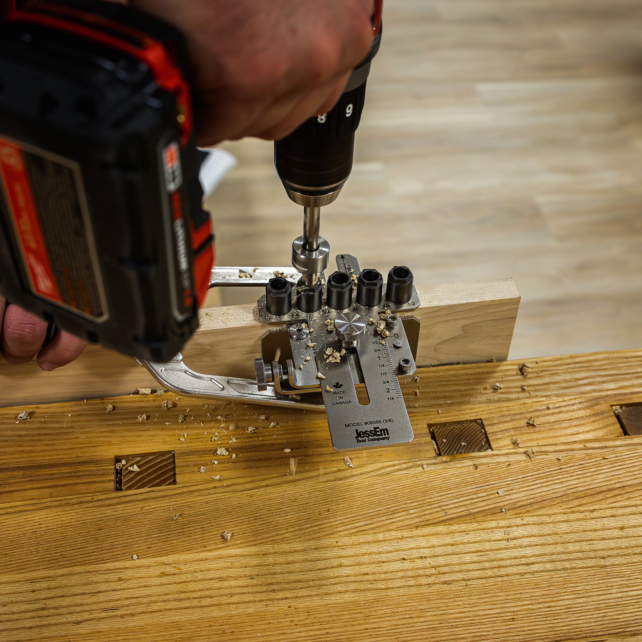 New Stainless Steel Dowelling Jig – JessEm Tool Company