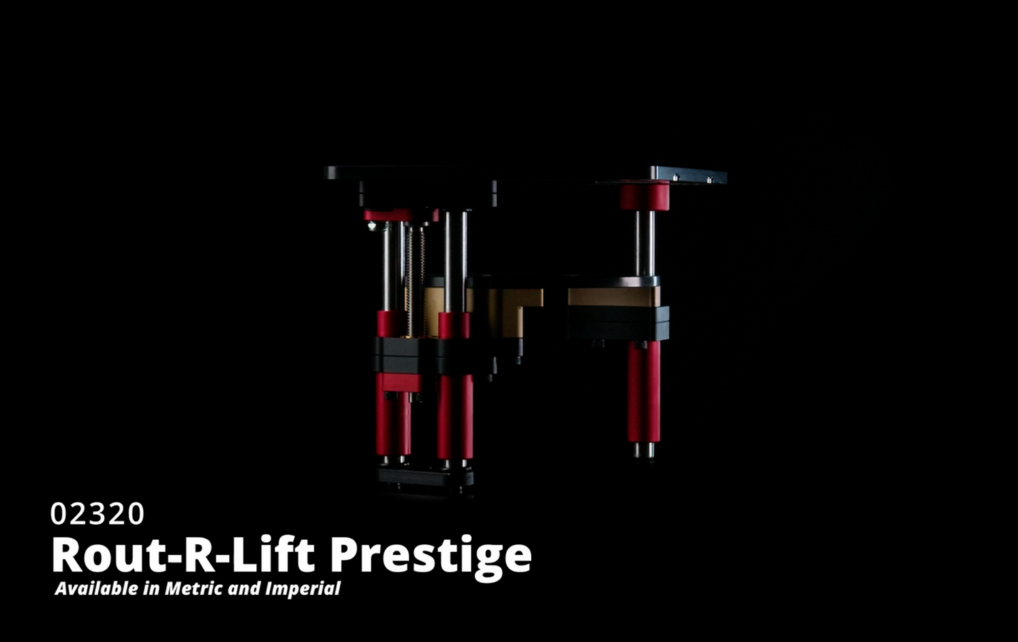 Rout-R-Lift Prestige for Plunge Based Routers - Metric – JessEm Tool ...